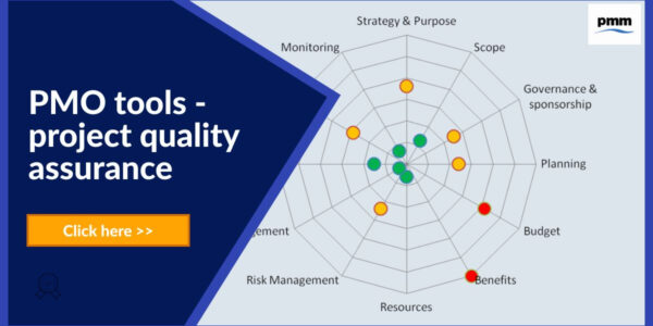 PMO tools - project quality assurance