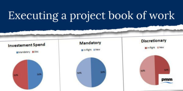 Executing a project book of work
