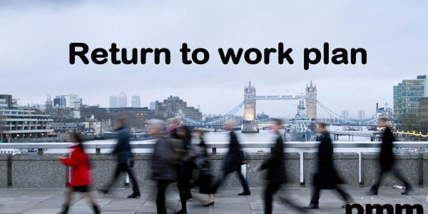 Return from holiday action plan