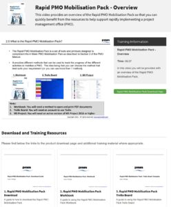 Launch: Rapid PMO Mobilisation Pack - PM Majik