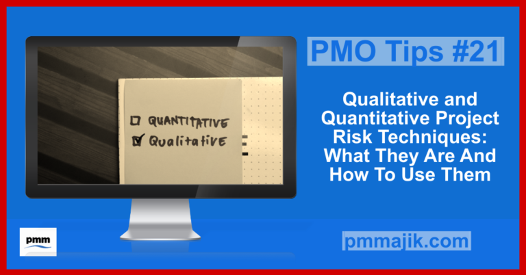 Qualitative and Quantitative Project Risk Techniques - PM Majik